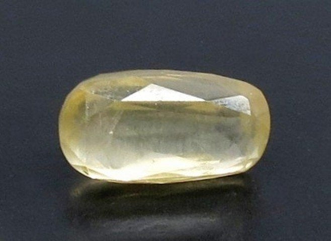 6.67/CT YELLOW SAPPHIRE (PUKHRAJ) | Khanna Gems