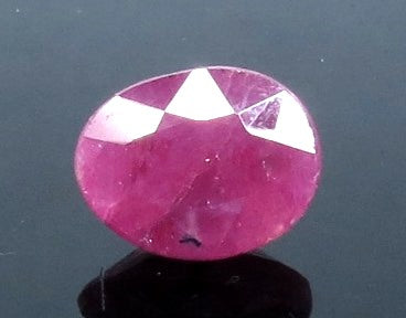 6.77/CT Natural Neo Burma Ruby with Govt. Lab Certificate-4551 | Khanna Gems