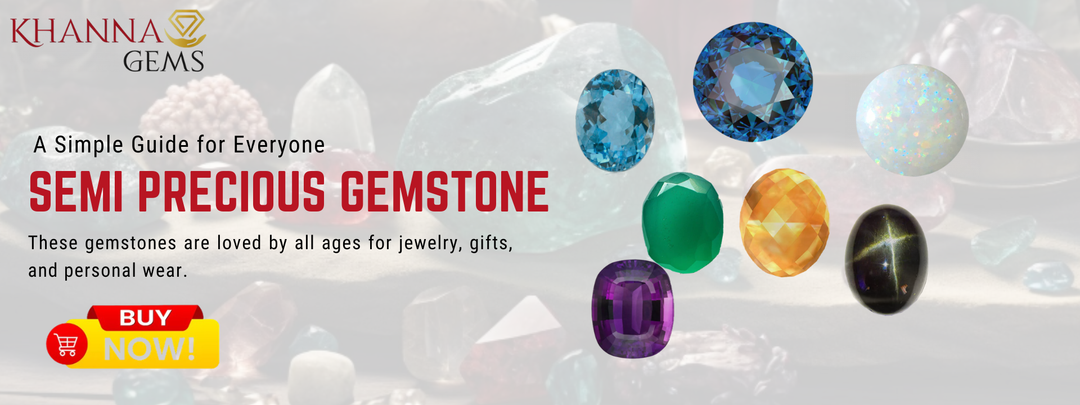 Semi Precious Gemstone Guide – Benefits, Types & Govt Lab Certified ...