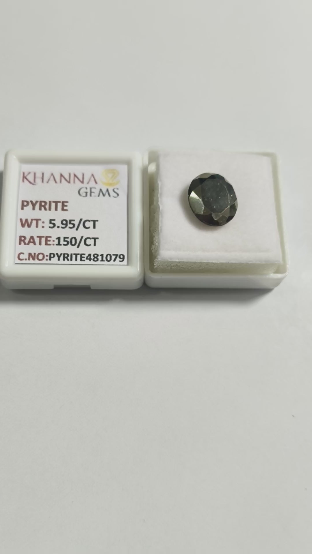5.95/CT GOLDEN PYRITE (150) | Khanna Gems