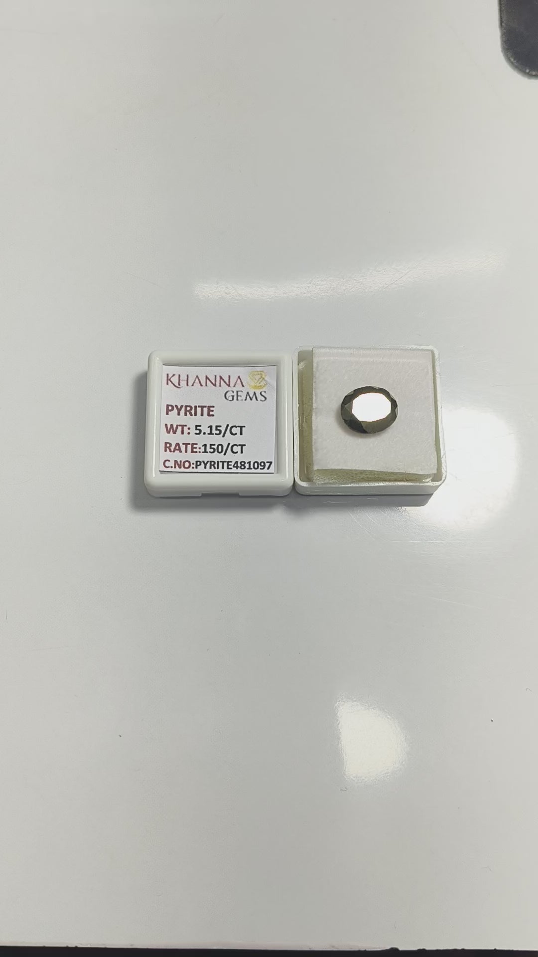 5.15/CT GOLDEN PYRITE (150) | Khanna Gems